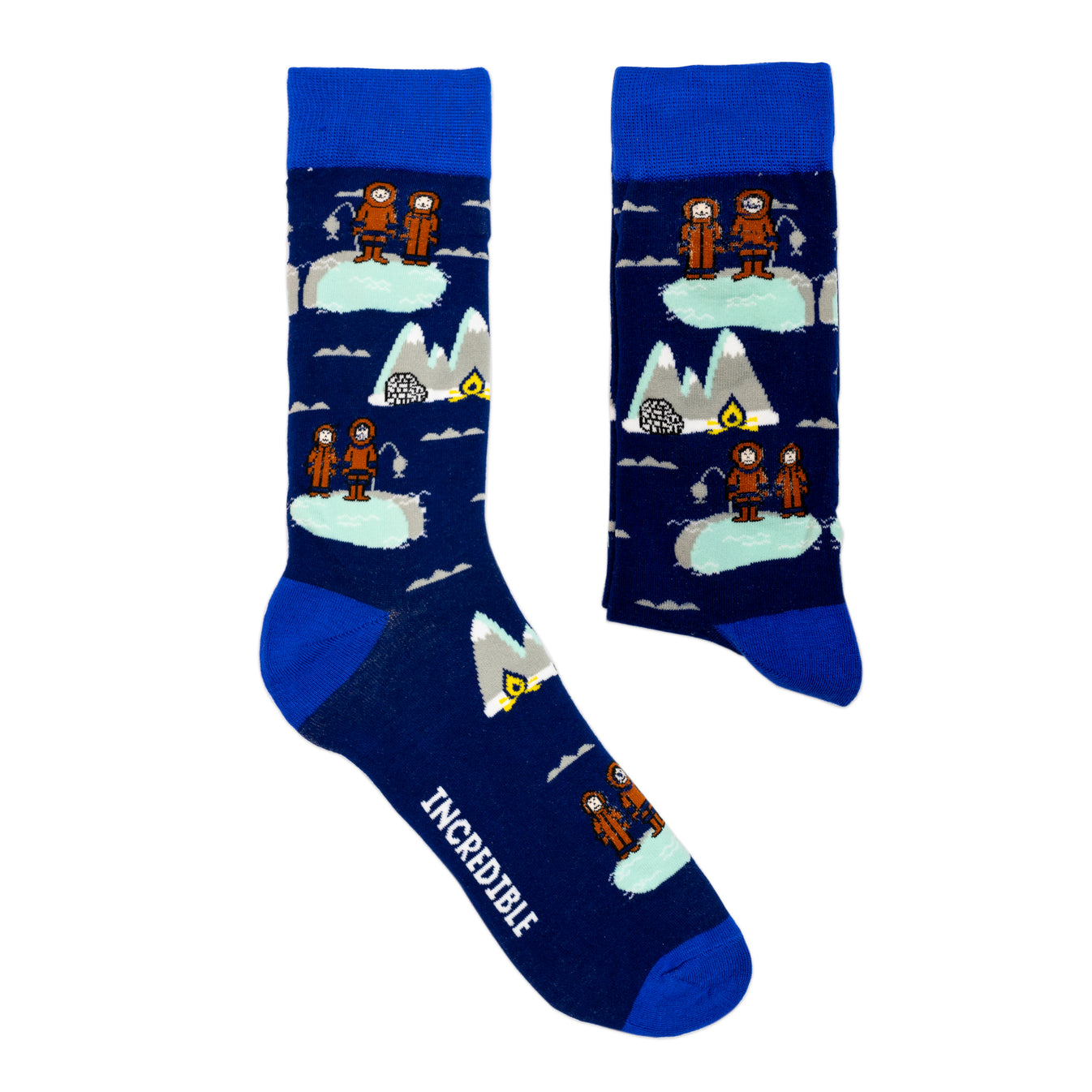 Fun Gone Fishing Socks | Men's Socks | Incredible Socks – Incredible Socks